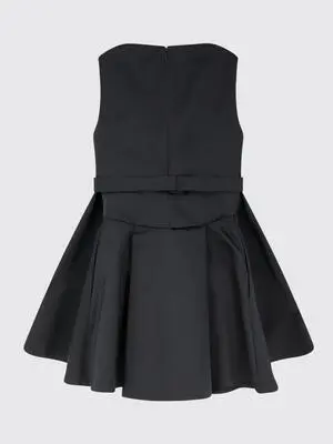 Alexander McQueen Sleeveless Square Neck Mini Dress