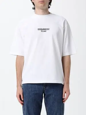 Dsquared2 T-shirt Men Colour White