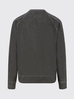 C.P. COMPANY Cotton Crewneck Sweatshirt With Embroidered Logo