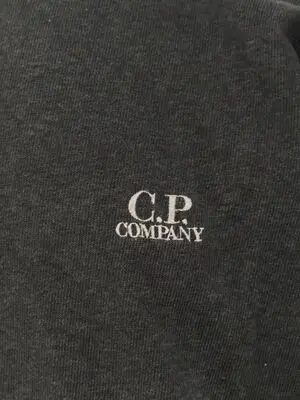 C.P. COMPANY Cotton Crewneck Sweatshirt With Embroidered Logo