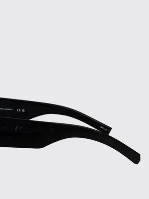 Karl Lagerfeld Oversized Square Acetate Sunglasses With Tone-on-tone Logo