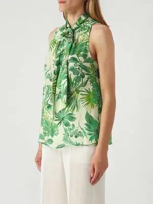 Malìparmi Botanic Jungle Viscose Blouse