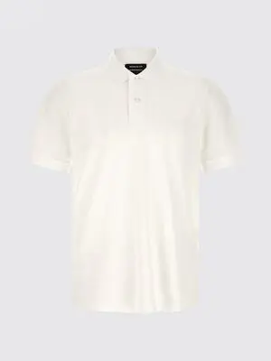 BOSS Cotton Polo Shirt - White