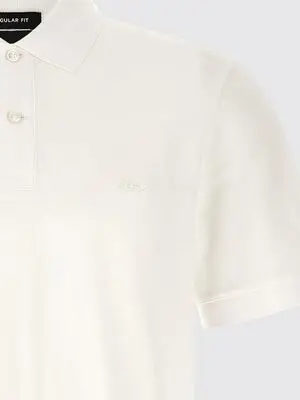 BOSS Cotton Polo Shirt - White