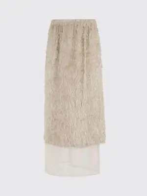 ALYSI Skirt Colour - Brown