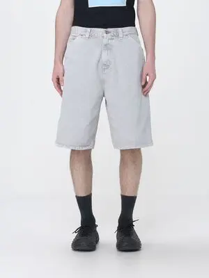 Carhartt Work In Progress Cotton Cargo Bermuda Shorts - Grey