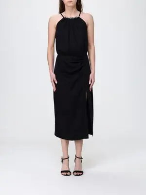 Liu Jo Crêpe Midi Dress - Black