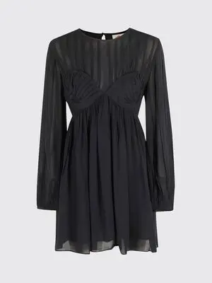Farm Rio Long Sleeve Dress - Black