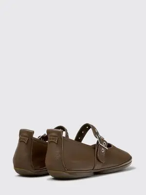 Camper Casi Myra Mary Jane Ballet Flats - Brown