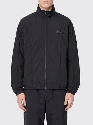 DIESEL® Zip-up Track Jacket - Black