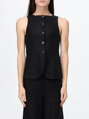 SEMICOUTURE Button Detailed Waistcoat