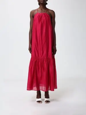Liu Jo Muslin Midi Dress - Red
