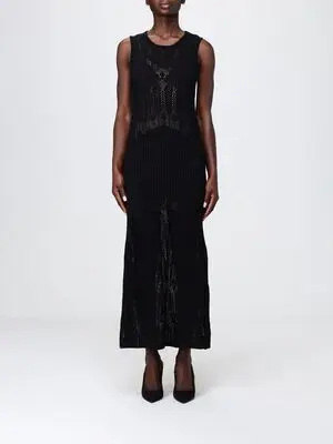 Liu Jo Cotton Knit Dress - Black