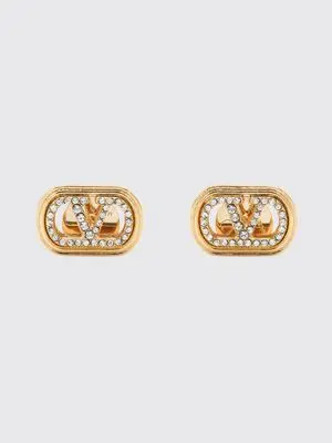 Valentino Garavani Vlogo Signature Stud Earrings - Gold