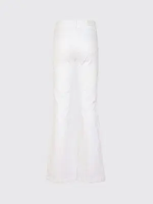 Paige Flared Cotton Denim Jeans