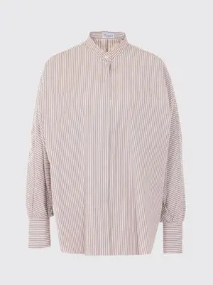 Brunello Cucinelli Striped Cotton Casual Shirt