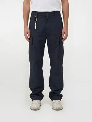 DARKPARK Cotton Cargo Trousers - Navy