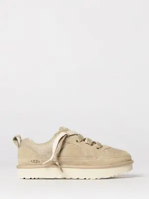 UGG Lo Lowmel Suede And Mesh Sneakers - Mustard