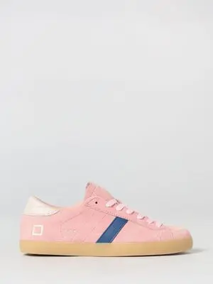 D.a.t.e. Sneakers In Suede - Pink
