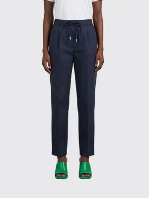 BRIGLIA 1949 Stretch Cotton Drawstring Trousers - Blue