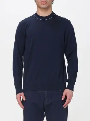 Paul & Shark Basic Cotton Crew Neck Sweater - Blue