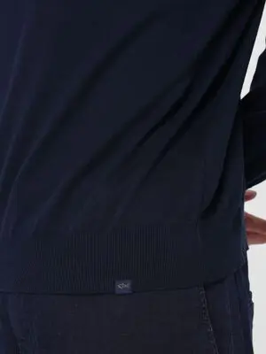 Paul & Shark Basic Cotton Crew Neck Sweater