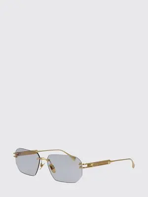 Cazal Rectangular Aviator Titanium Sunglasses With Metal Bridge - Ice