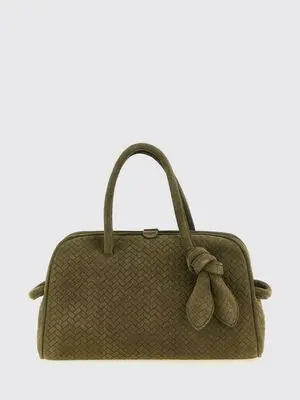 Jacquemus Le Petit Turismo Woven Suede Bag - Green