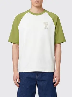 AMI Paris Cotton T-shirt - Beige