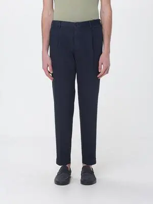 Incotex Cotton Blend Chino Trousers - Blue 1