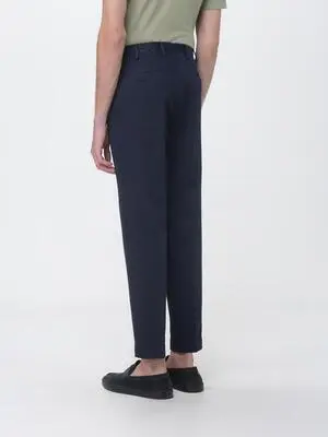 Incotex Cotton Blend Chino Trousers - Blue 1
