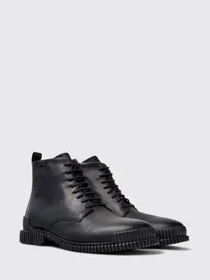 Camper Pix Smooth Leather Lace-up Ankle Boots With Xl Extralight® Sole