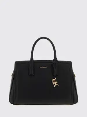 Michael Kors Laila Grained Leather Handbag - Black