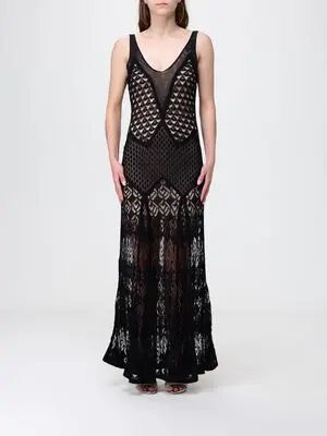 Blumarine Long Crochet Dress