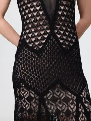 Blumarine Long Crochet Dress
