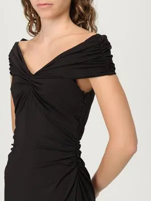 Michael Kors Off-the-shoulder Gathered Midi Dress