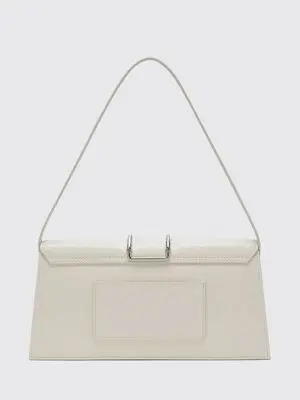 Jacquemus Le Bambino Long Shoulder Bag In Embossed Calfskin