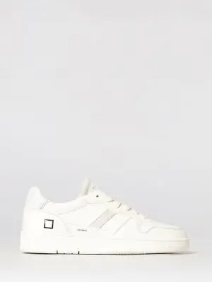 D.a.t.e. Sneakers In Leather - White