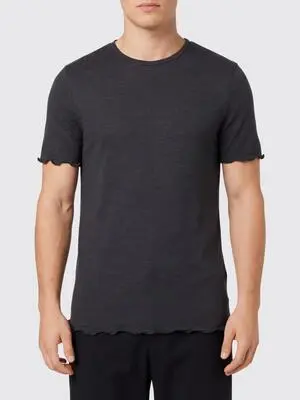 JIL SANDER Linen And Silk T-shirt - Black