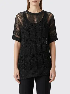Yohji Yamamoto Long Asymmetric Sweater - Black