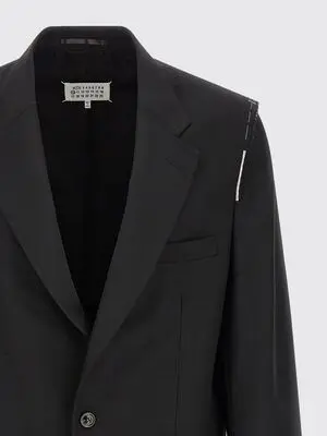 MAISON MARGIELA Single-breasted Blazer In Virgin Wool
