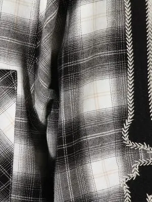 Amiri Check Cotton Shirt