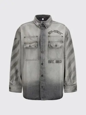 Off-White Casual Cotton Denim Shirt