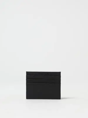 Emporio Armani Recycled Leather Credit Card Holder