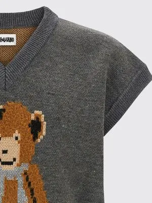 MAGLIANO V-neck Knitted Waistcoat With Graphic Detail