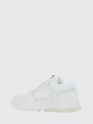 Amiri Ma-1 Leather And Mesh Monogram Sneakers - White
