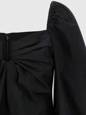 Carolina Herrera Top With Puff Sleeves And Cinched Front Detail