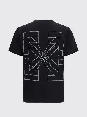 Off-White Cotton T-shirt With Logo