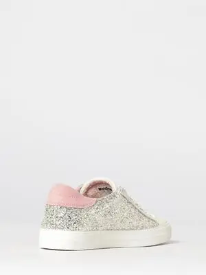 D.a.t.e. Hill Sneakers In Suede And Glitter
