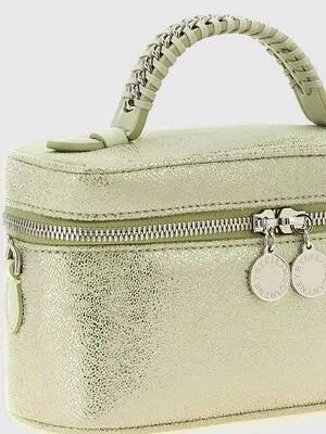 Stella McCartney Falabella Vanity Laminated Synthetic Suede Bag